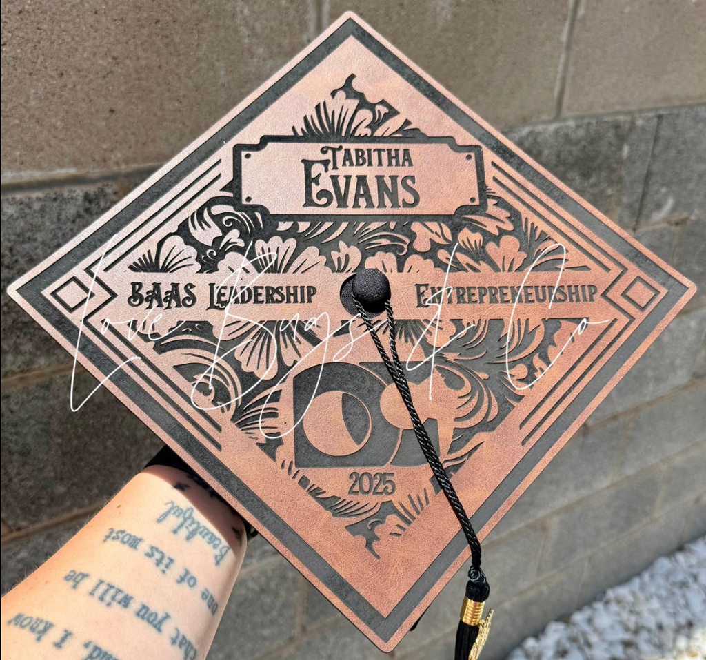 Custom Grad Hat Topper – Love Bugs & Co.
